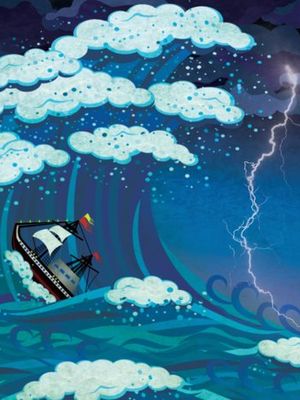 Pishi Caught in a Storm